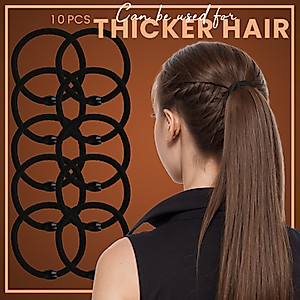 YGDZ 50cm Hair Nets for Buns, 40pcs - Light Coffee Nylon Mesh Hair Accessories for Ballet Girls, Food Service, Sleeping, Wig, Women, Girls, with 40 U Shaped Bobby Pins, Hair Ties