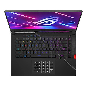 ASUS ROG Strix Scar 15 (2022) Gaming Laptop, 15.6” 240Hz IPS QHD Display, NVIDIA GeForce RTX 3080, Intel Core i9 12900H, 16GB DDR5, 1TB SSD, Per-Key RGB Keyboard, Windows 11, G533ZS-DS94