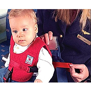 Baby B'Air - Impact Absorbing Foam Toddler Flight Vest - Red