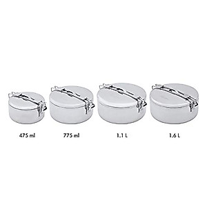 MSR Alpine Stainless Steel Stowaway Camping Pot, 1.6 L