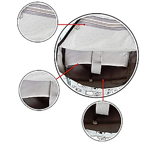 GK-O Cute Cat Canvas Backpack School Shoulder Bag Laptop Bag