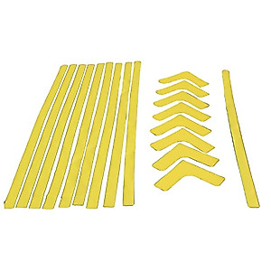 Oncourt Offcourt Pickleball Lines Set – Quickly Set Up Your Pickleball Court/Easier Than Taping/Carrying Case Included