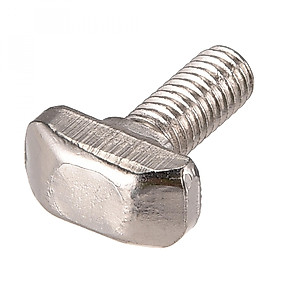 uxcell M6x16mm T-Slot Drop-in Stud Sliding Screw Bolt Carbon Steel 20pcs for 30 Series European Standard Aluminum Profile