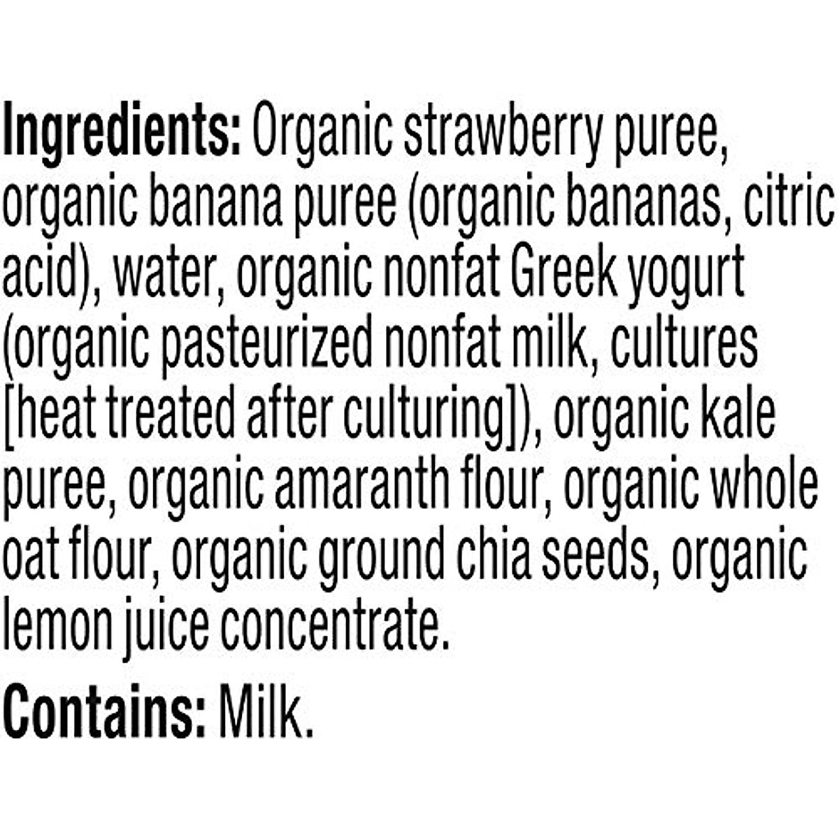 Plum Organics Mighty Food Group Blend Organic Baby Food Meals [12+ Months] Strawberry, Banana, Greek Yogurt, Kale, Amaranth & Oat 4 Ounce Pouch (Pack Of 6) Packaging May Vary