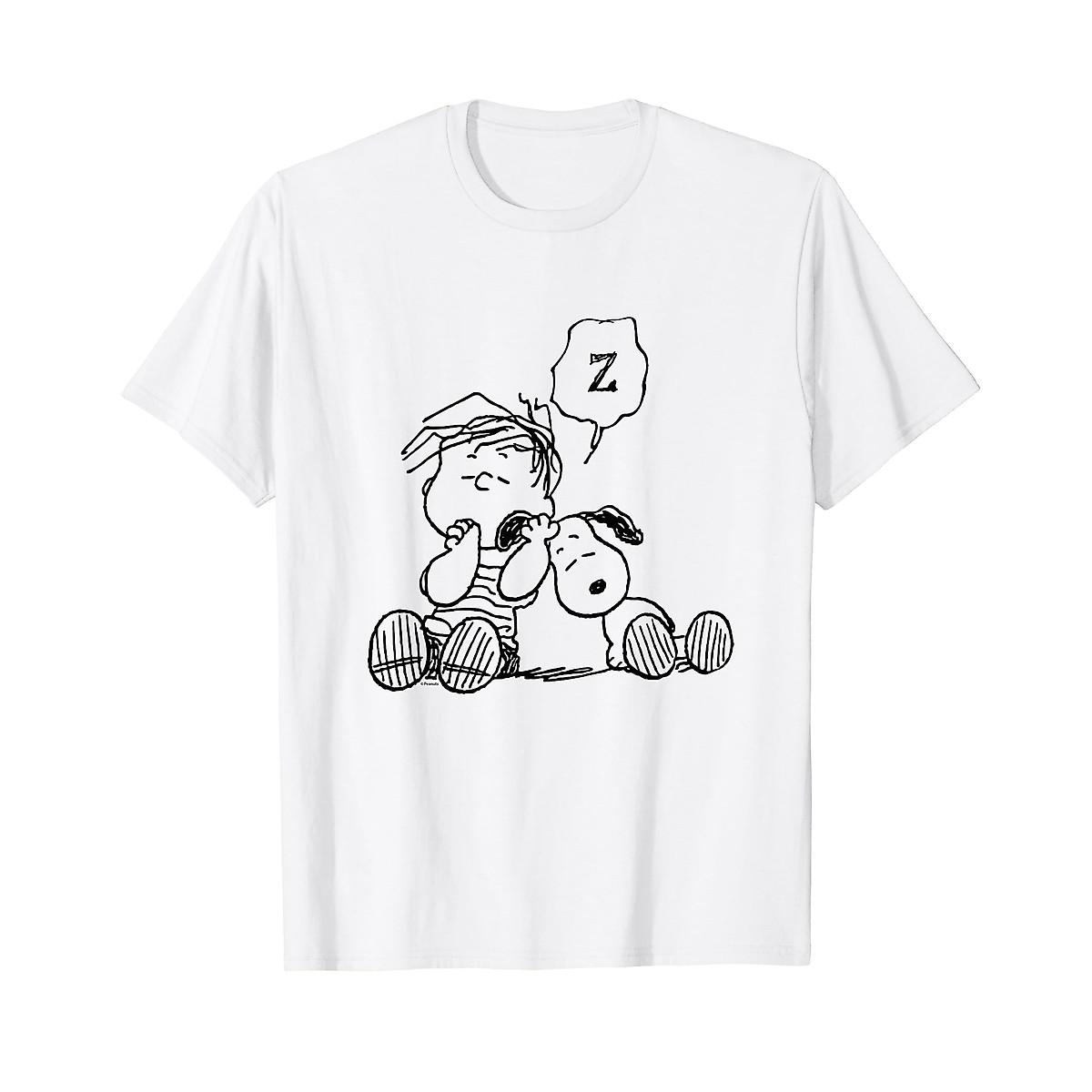 Peanuts - Linus Snoopy Snooze T-Shirt