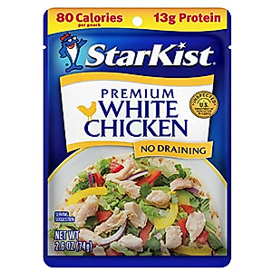 StarKist Premium White Chicken - 2.6 oz Pouch (Pack of 12)