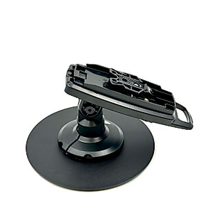 Discount Credit Card Supply ENS Tailwind Ingenico Lane/3000/7000/8000 3" Latch and Lock Compact Pole Mount Terminal Stand with Round Freestanding Mobility Base Plate