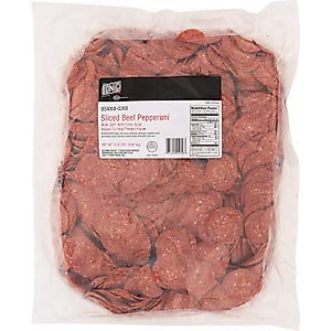 Bonici Beef Sliced Pepperoni, 15 slices per oz, 2/12.5 Lb
