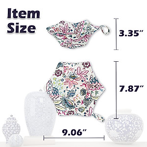 MHTTEC Bowl Holder for Hot Food Large Bottom Bowl Huggers Microwave Safe Holders Soft Soup Bowl Holder Cozy for Kitchen