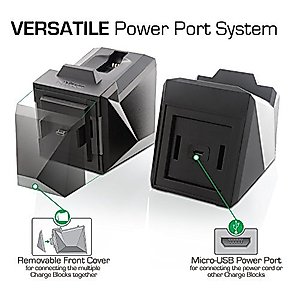 Nyko Charge Block Solo - Xbox Controller Charging Station w/ 1 Battery Pack & Micro-USB Charge Cable -Xbox one Only/Not Compatible with Xbox S/X or Xbox Controllers with a Home Button