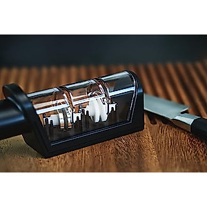 MIYABI Knife Sharpener, Ceramic Discs