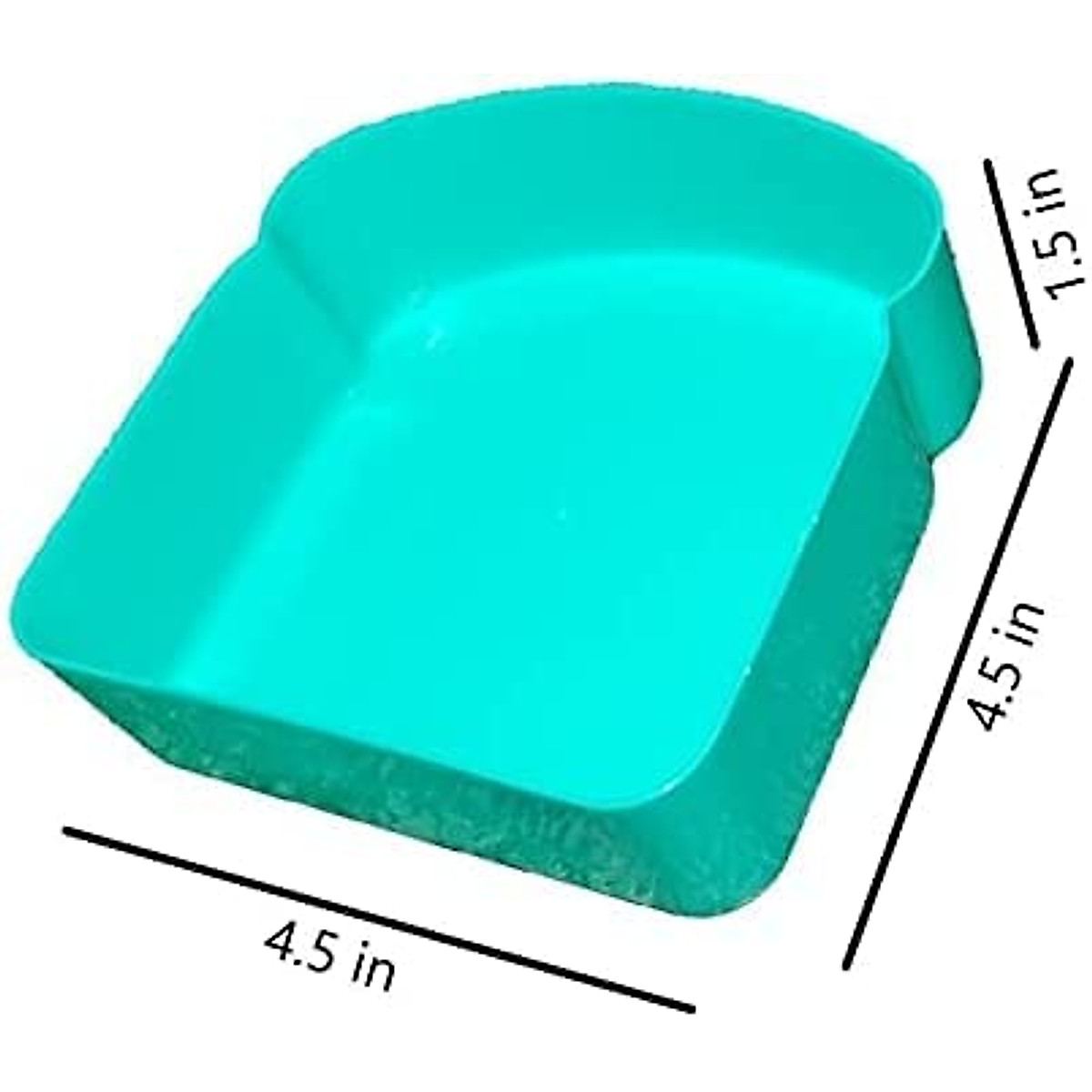 Pack of 6 Food Storage Sandwich Containers, 2 cups / 16 oz / 490 ml - 3 Different Designs. Great for Meal Prep. Kids or Adult Lunch Box - BPA Free and Reusable