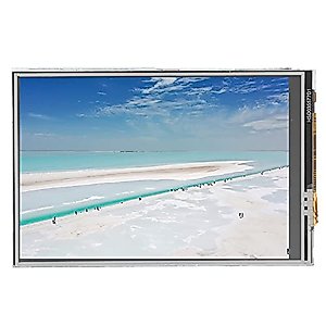 FOLOSAFENAR 3.5inch Monitor, PCB 480×320 Portable Sensitive Touchscreen with Stylus Pen for Raspberry Pi 4B for Daily Work Study