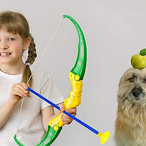 20 Pieces Replacement Suction Cup Arrows Kids Archery Toy Replacement Arrows with Rubber Tip Outdoor Indoor Sports for Boys Girls