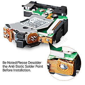 PVR-802W PS2 Laser Replacement Lens - TECTINTER Compatible with PS2 Slim Console Repair Part Replacement,70000 Series/90000 Series/77000Series/79000Series,NOT for 75000Series