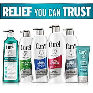 Curel Itch Defense Calming Daily Cleanser, Body Wash, Soap-free Formula, for Dry, Itchy Skin, with Hydrating Jojoba and Olive Oil, 10 Oz