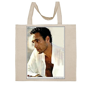 FC Carino Raoul Bova - A Nice Graphic Cotton Canvas Tote Bag FCA #FCAG336321