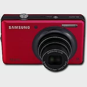 Samsung SL620 12.2 MP Digital Camera with 5X Dual Image Stabilized Zoom and 3.0 inch LCD (Red)