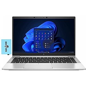 HP EliteBook 840 G8 14.0" 60Hz IPS FHD Laptop (Intel i7-1165G7 4-Core, 16GB RAM, 512GB m.2 SATA SSD, Intel Iris Xe, Backlit KYB, Fingerprint, WiFi, Bluetooth 5.2, Win 10 Pro) with Hub