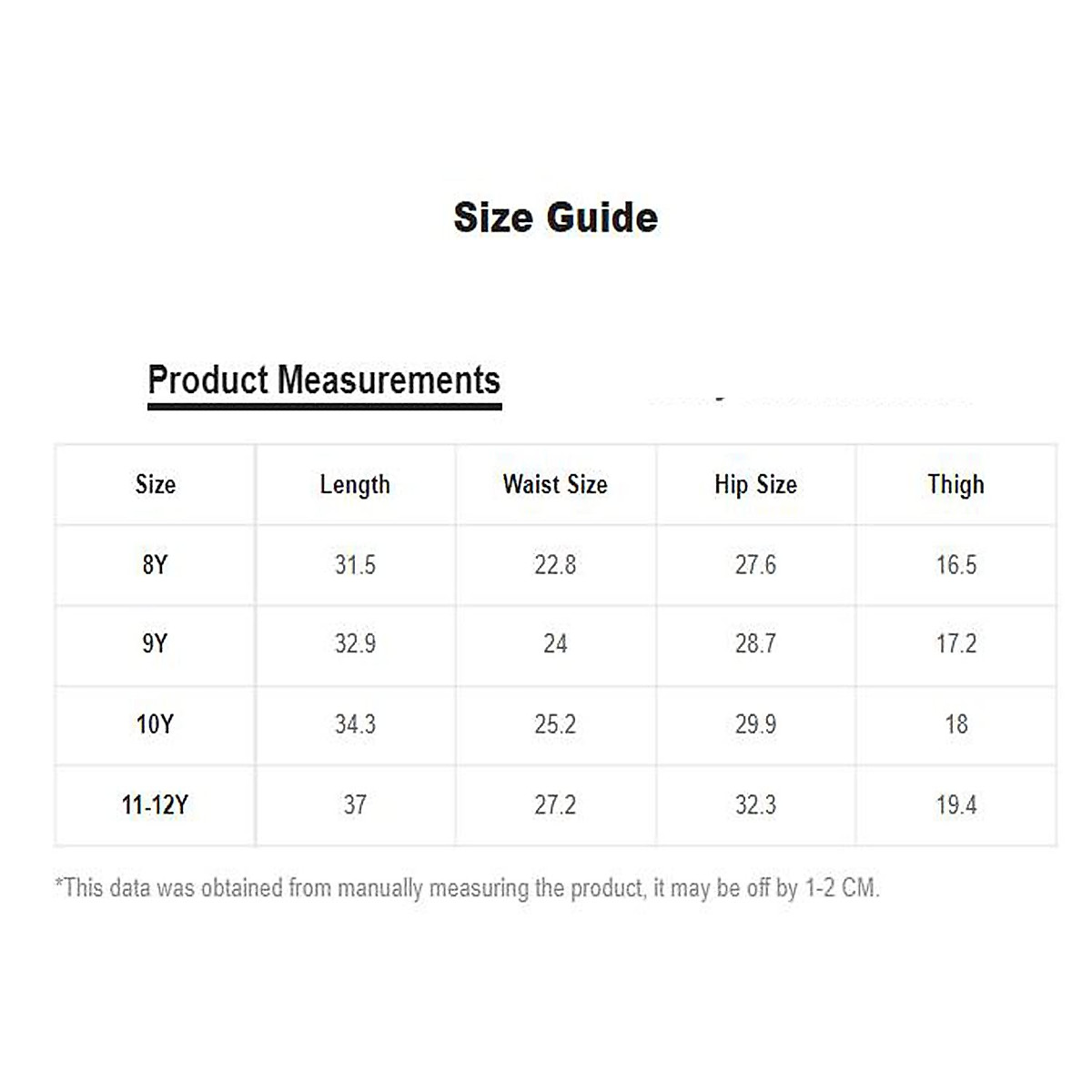 Floerns Girls Casual Denim Pants High Waist Flare Leg Jeans with Pocket Medium Blue 11-12Y