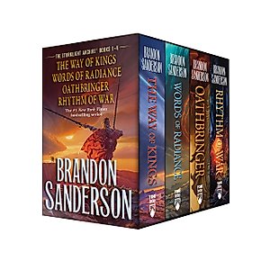 Stormlight Archives HC Box Set 1-4: The Way of Kings, Words of Radiance, Oathbringer, Rhythm of War (The Stormlight Archive)