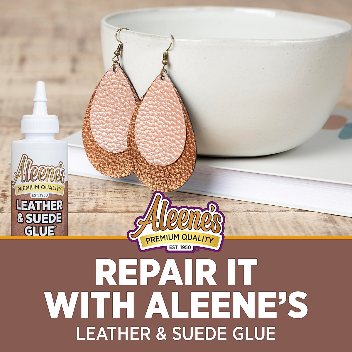 Aleene's15594 Leather & Suede Glue 4oz