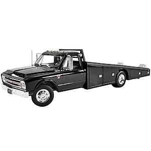 1967 Chevy C-30 Ramp Truck Black Limited Edition to 476 Pieces Worldwide 1/18 Diecast Model Car by Acme A1801710