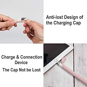 Case for Apple Pencil Grip 1st Generation Apple Pencil Cover Holder for Apple Pencil Sleeve Apple Pen Accessories with Protective Nib Cover Compatible with Apple Pencil 1st Generation Pink