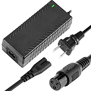 TEARRICO 42V Charger 3 Prong Fast 2A Smart Replacement for 36V Pocket Mod, Sports Mod for Electric Scooter Lithium Battery