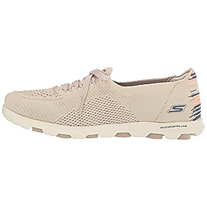 Skechers Women's ON-The-GO 2.0-Knit Boat Shoe, Natural, 9.5