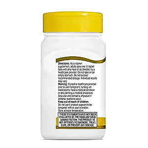 21st Century Niacinamide 500 mg Prolonged Release Tablets, 110-Count