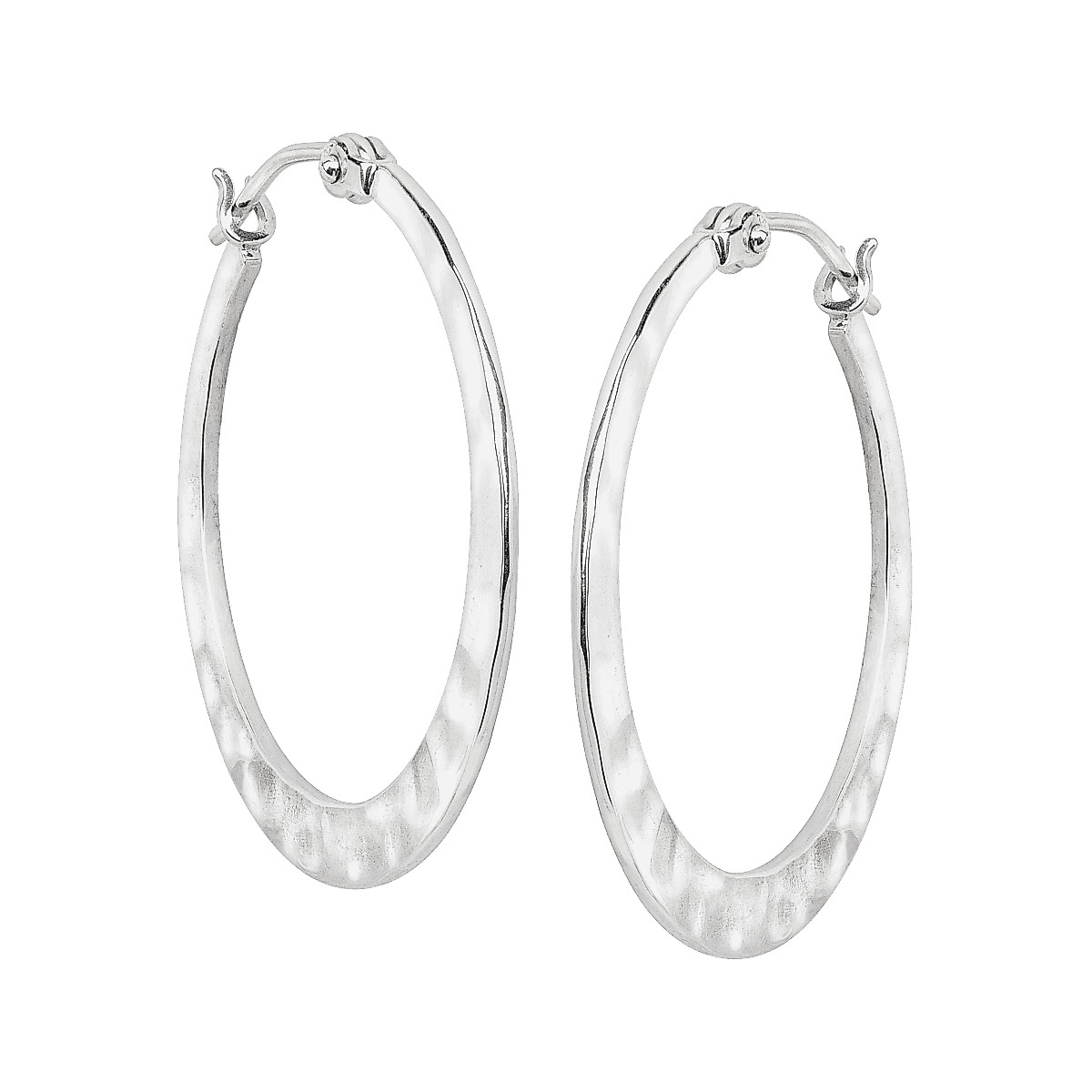 Silpada .925 Sterling Silver Hoop Earrings for Women, Jewelry Gift Ideas, 'Full Circle'