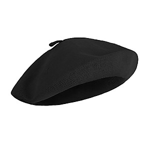 Parquet Cotton French Beret Hat for Women Casual and Chic - Boinas de Mujer para el Frio