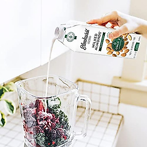 Elmhurst 1925 Unsweetened Almond Milk, 32 Ounce (Pack of 6)