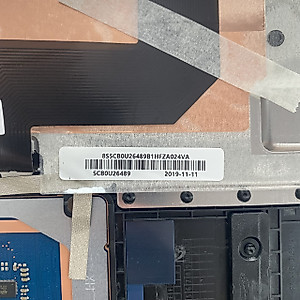 F-HONG ELECTRONIC CO LIMITED New Genuine Replacement for Lenovo Chromebook 100E 2nd Gen MTK Laptop Upper Case Palmrest Keyboard Touchpad Assembly Part 5CB0U26489 5CB0X55485, Black, 11.6 inch