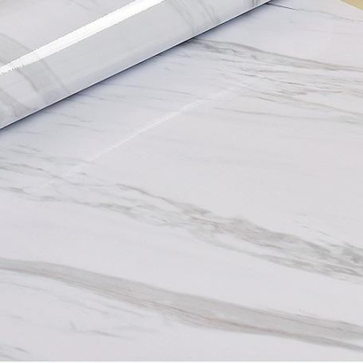 Shelf Liner Modern Waterproof Vinyl Self Adhesive Wallpaper Marble Contact Paper Kitchen Cupboard Pad