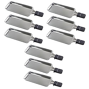 Hemoton 9 Pcs Metal Food Tray Bread Baking Pan Pizza Baking Pan Oven Baking Pans Cake Pan Bread Loaf Pan Stainless Steel Stackable Baking Tray Stainless Steel Bread Pan Bbq Baking Pan