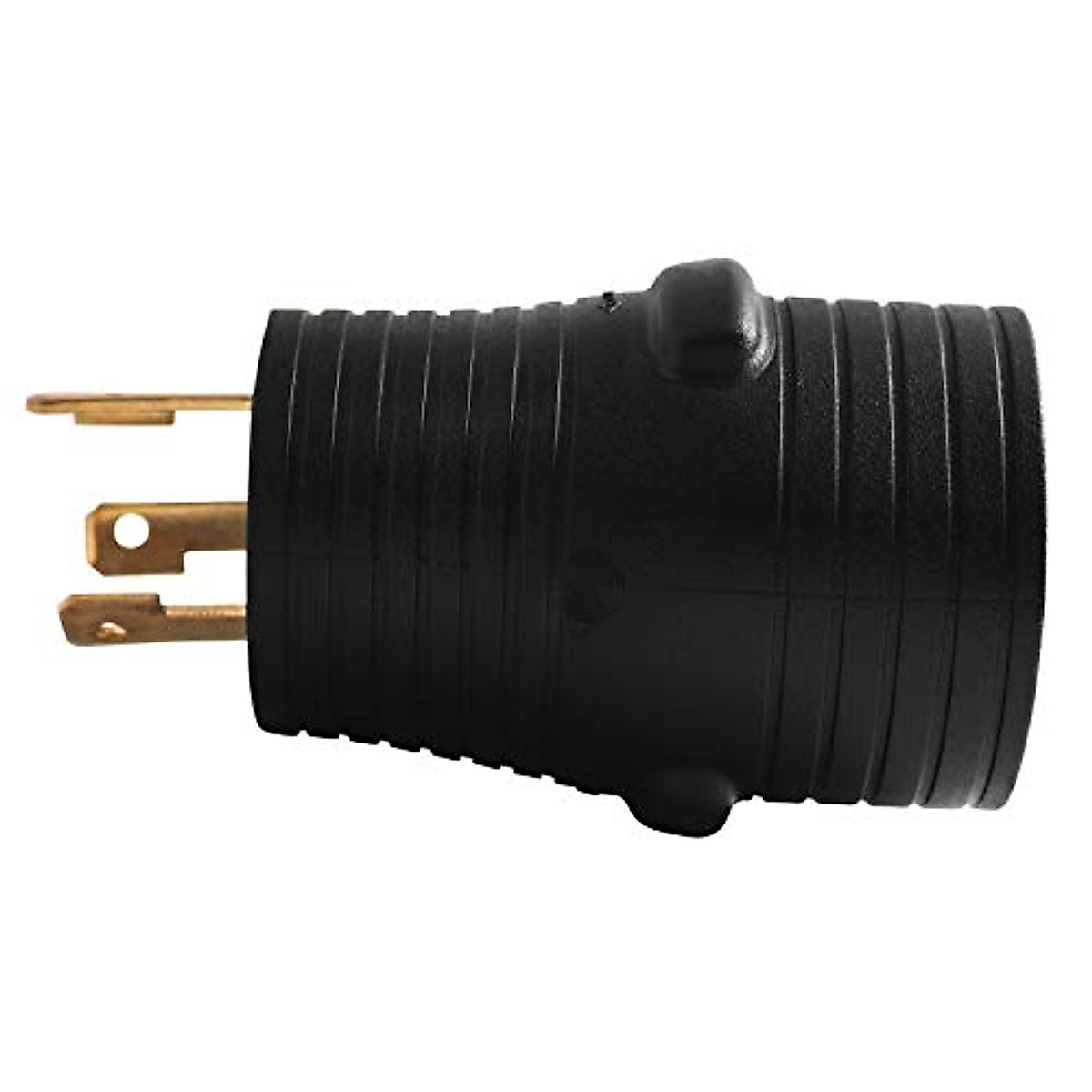 Leisure Cord RV 3-Prong Male Generator Adapter Plug Converter, Nema L5-30P Male to14-50R Female 30A / 50Amp (3-Prong 50 Amp)