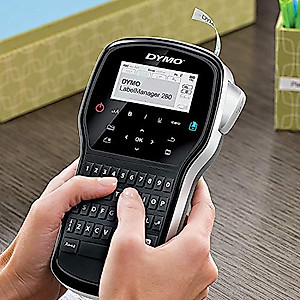 DYMO 1815990 Labelmanager 280, 2 Lines, 4W X 2 3/10D X 7 9/10H (Dym1815990)