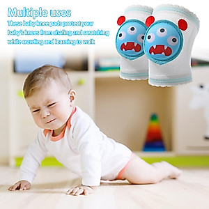 Littryee Baby Knee Pads for Crawling, Breathable Baby Knee Protector Pads, High Elastic Sponge Knee Protector, Anti-Slip Baby Knee Pads Unisex Infant Kneepads for Crawling and Learning to walk