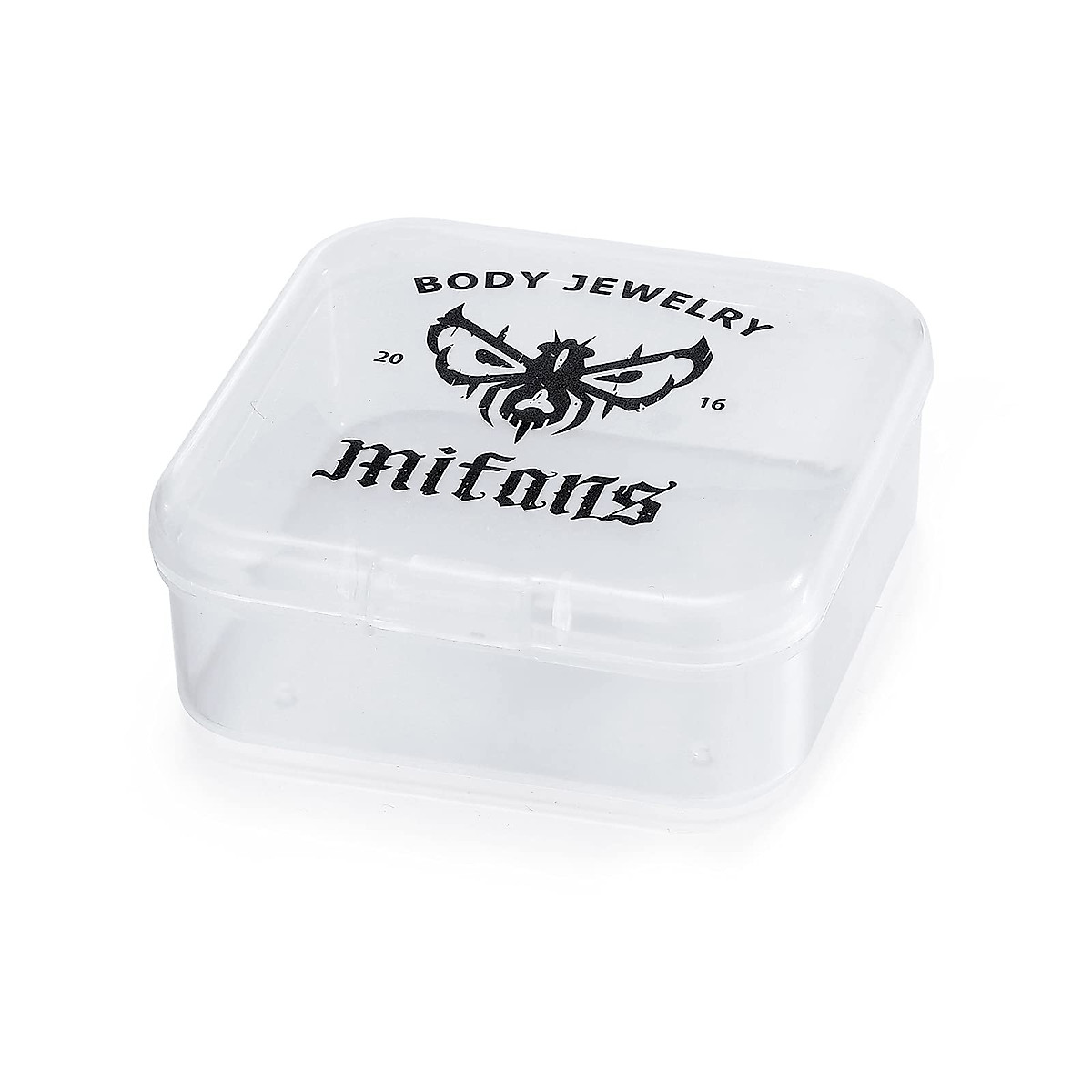 MIFANS Face Cartilage Stud Earrings Helix Conch Tragus Daith Ear Piercing Studs Jewelry 16G 20G 316L Surgical Stainless Steel Small Hoop Earrings for Women and Men, 16 20 Gauge Silver and Rose Gold