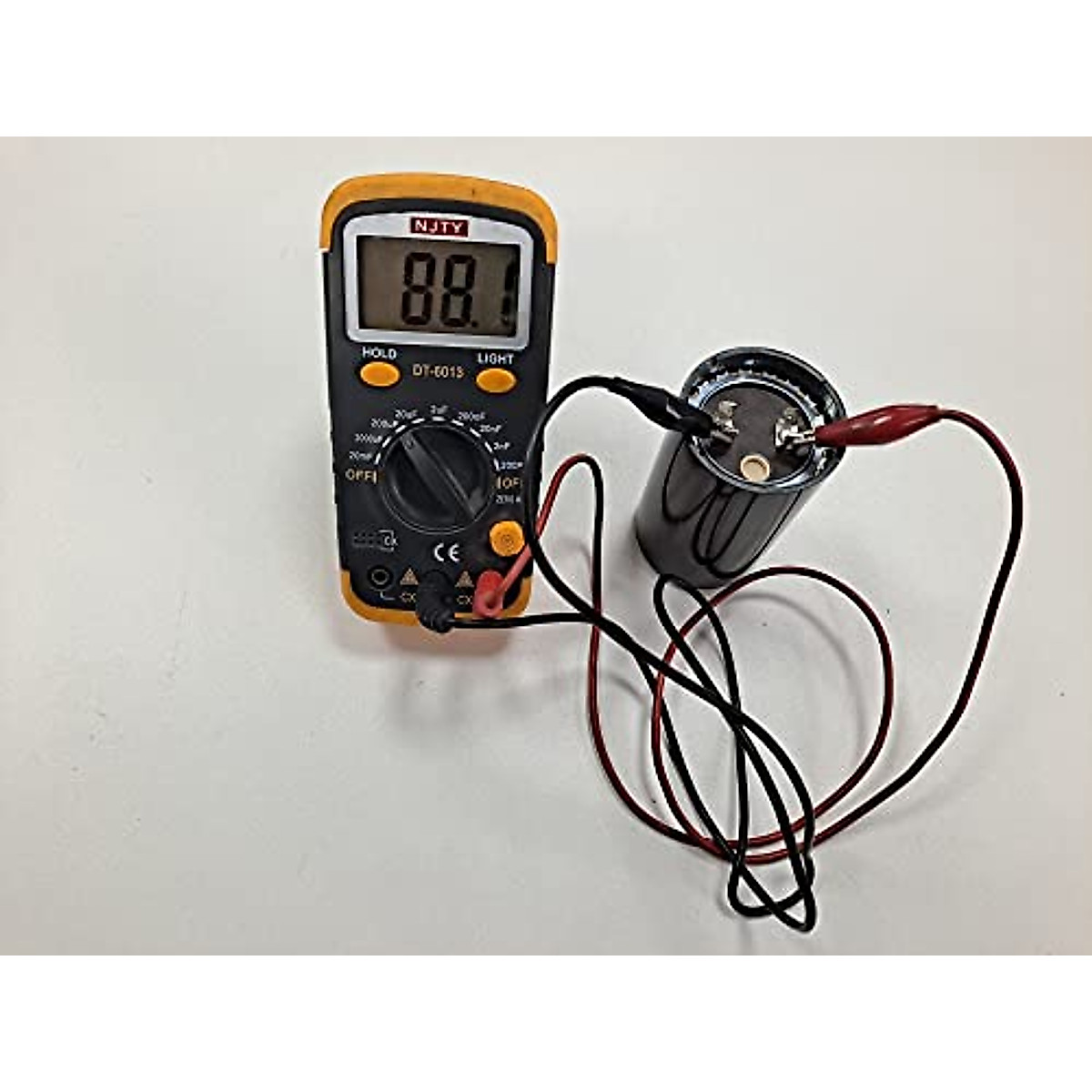 BlueNatHxRPR 86-103 MFD (uF) Motor Start Capacitor Compatible for Franklin Control Box 2801074915, CRC 2824085015 3/4 and 1 HP Well Pump and Others