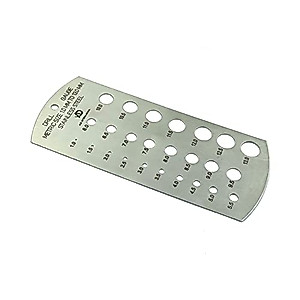 Drill Gauge Metric Standard- Range 1-13 mm