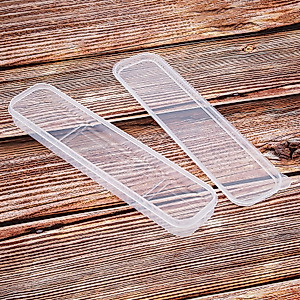 OriGlam Portable Flatware Box Travel Tableware Storage Case, Simple Tableware Storage Box Case for Cutlery Kit (White)