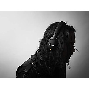 Marshall Headphones M-ACCS-00152 Monitor Headphones, Black