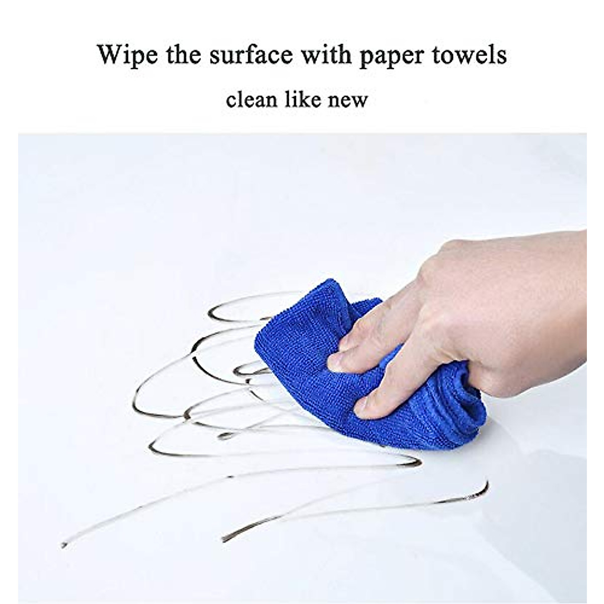 Clear Glossy Self Adhesive Film Covering Removable Protective Film Contact Paper Shelf Drawer Liner Transfer Tape Roll 17.7" x 9.8'