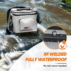 COOS BAY NEWT Fully Waterproof Padded Camera Shoulder Bag with Leak-Proof Zipper, High-Frequency Welded Seams and Removable Padded Inserts. Holds a Single DSLR or Mirrorless Digital Camera