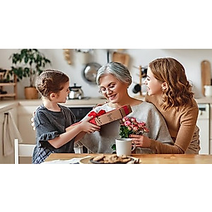 UpBlend Outdoors Wind Chimes for Outside - 28" Brown Windchimes Outdoors, Harmonic Wind Chime Gifts for Women, Ideas for Mom, Grandma, for Gardeners Outdoor Porch