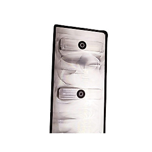 Billet Aluminum Tappet Cover Kit Replacement for 1989-2002 Cummins Diesel 5.9L 12v 24v Dual Port Ram VE44 P7100 Pumps (Silver)