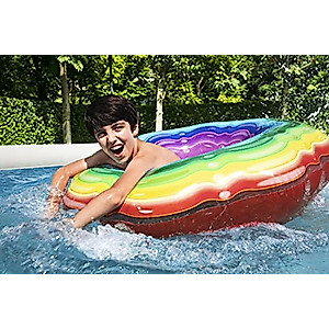 Bestway Fast Set 13' x 33" Round Inflatable Above Ground Pool Set | Includes 530gal Filter Pump